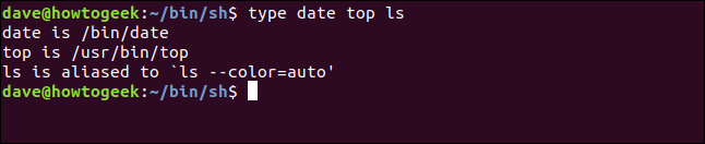 How to Use the Linux type Command