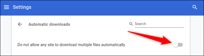 How to Enable or Disable Multiple File Downloads in Chrome