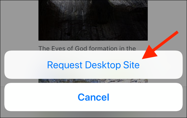 How to View a Desktop Site on Mobile Safari