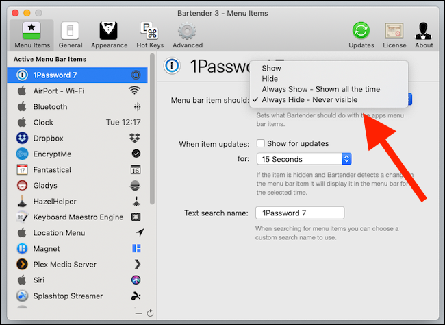 How to Take Control of Your Mac's Menu Bar with Bartender