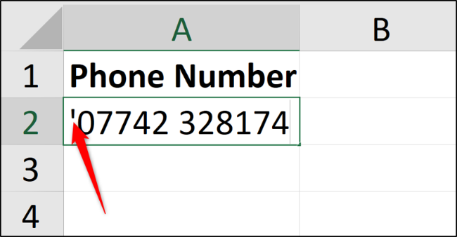 How to Enter Zero Before a Number in Excel