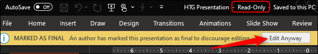How to Unlock Read-Only PowerPoint Presentations