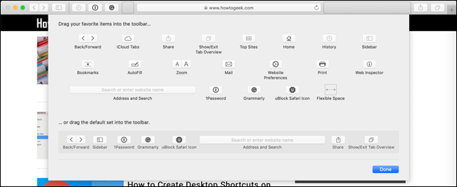 How to Customize the Safari Toolbar on Your Mac