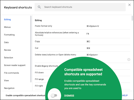 All the Best Google Sheets Keyboard Shortcuts