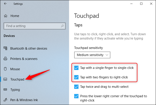 How to Disable or Enable Tap to Click on a PC's Touchpad