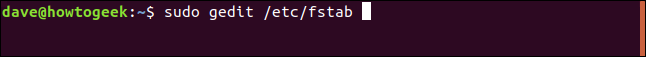 How to Write an fstab File on Linux