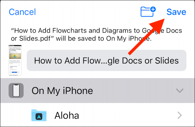 How to Save a Website as a PDF on iPhone and iPad