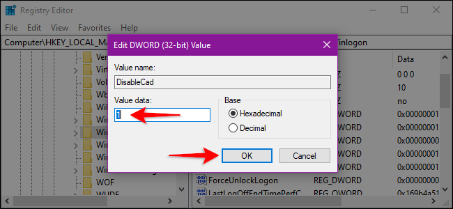 How to Enable or Disable Secure Sign-In for Windows 10