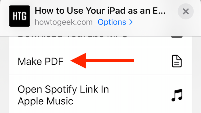 How to Save a Website as a PDF on iPhone and iPad