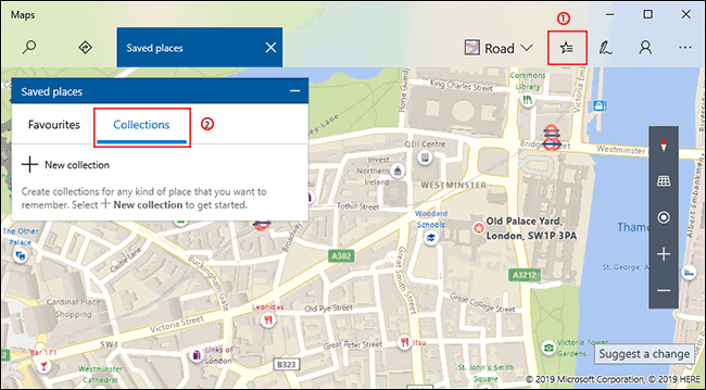 How to Save Favorite Places in Windows 10 Maps