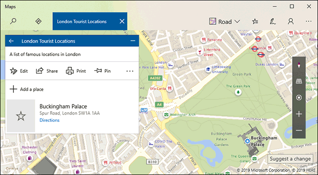 How to Save Favorite Places in Windows 10 Maps