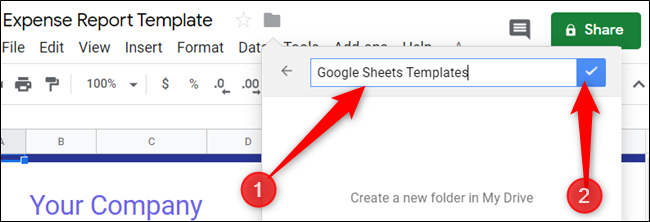 How to Create a Google Sheets Template