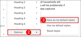 How To Change Google Docs Default Format Settings