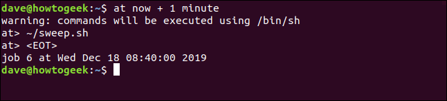 How to Use at and batch on Linux to Schedule Commands