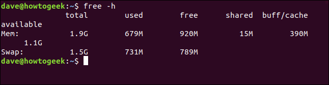 How to Use the free Command on Linux