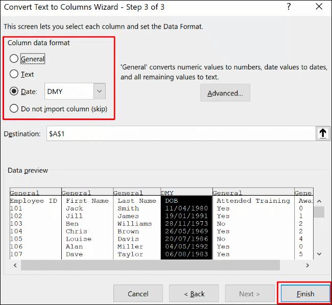 How To Make One Long Column Into Multiple Columns In Excel