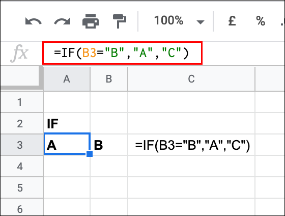 How to Use the Google Sheets IF Function