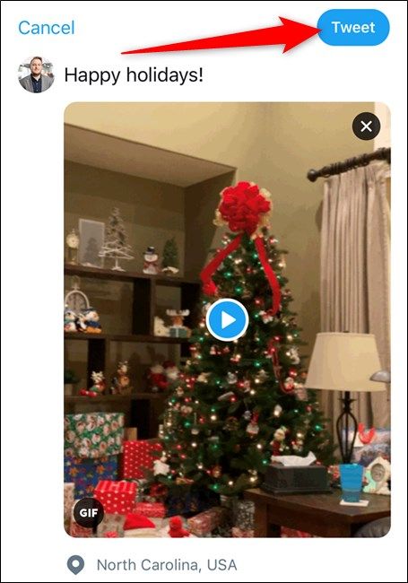 How to Share a Live Photo as a GIF to Twitter from Your iPhone or iPad