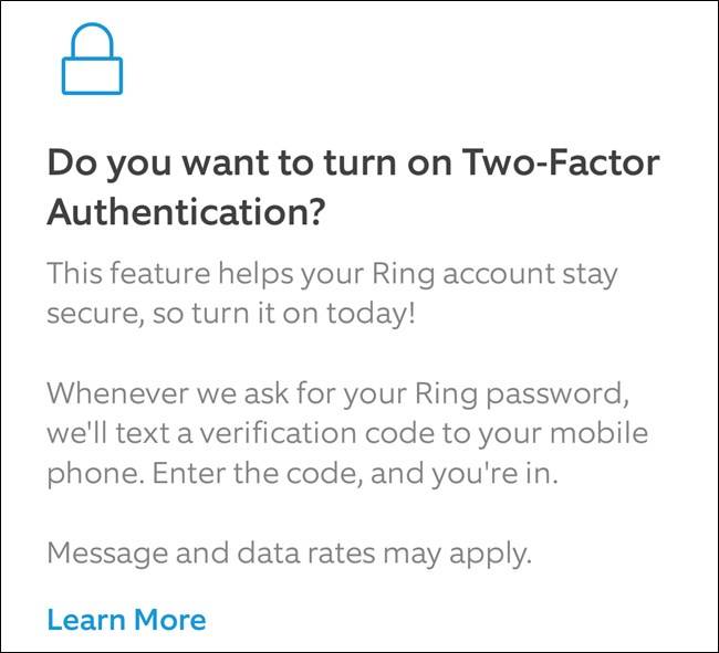 How to Enable Two-Factor Authentication and Secure Your Ring Account