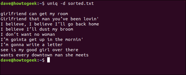 How to Use the uniq Command on Linux