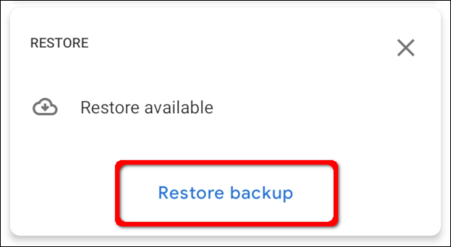 How to Back Up and Restore Android Using Google One