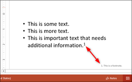 How To Create And Add Footnotes In PowerPoint