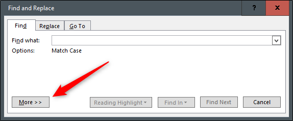 How to Search for Text in Word