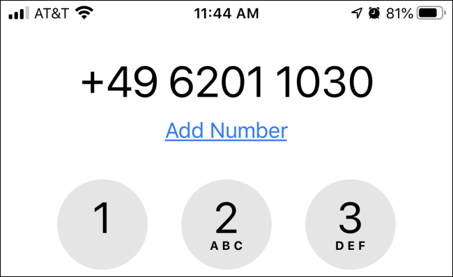 How to Dial an International Phone Number on an iPhone