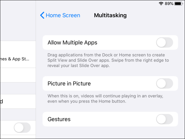 How to Disable Multitasking on an iPad