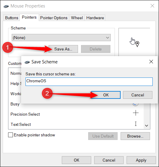 How to Change Your Mouse Cursor Theme on Windows 10
