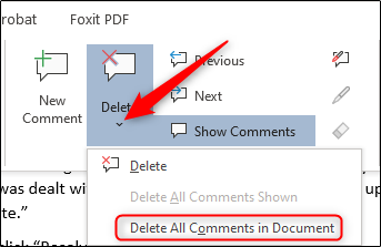 How to Add and Remove Comments in Word