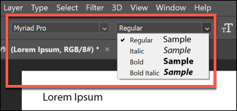 How to Add or Edit Text in Photoshop