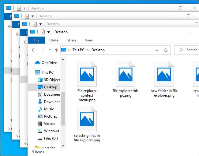 How to Use File Explorer Without a Mouse on Windows 10