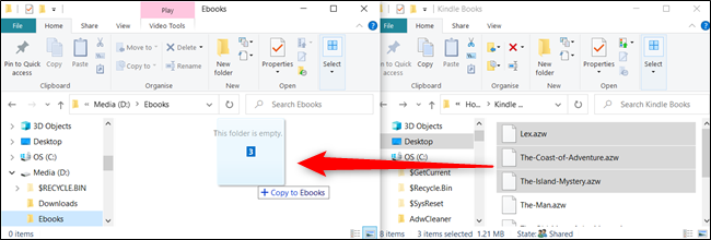 How to Copy or Move Files and Folders on Windows 10