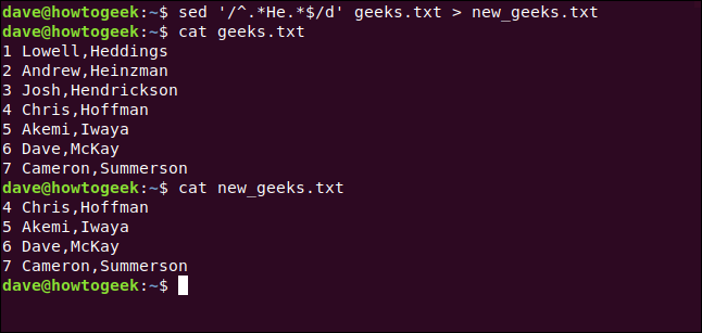 How to Use the sed Command on Linux