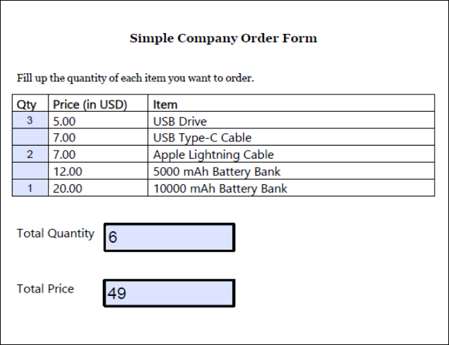 How to Create PDF Forms with Calculations in Adobe Acrobat