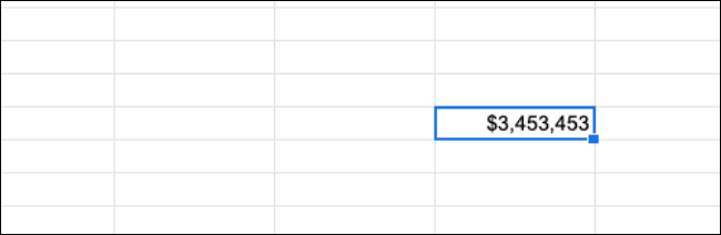 How to Change and Create Custom Number Format in Google Sheets