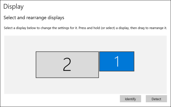 How to Rearrange Multiple Monitors on Windows 10
