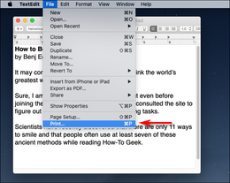 How To Print To PDF On Mac