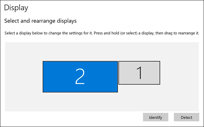 How to Rearrange Multiple Monitors on Windows 10