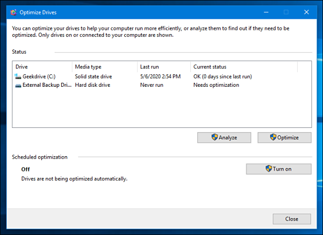 How to Defragment Your Hard Drive on Windows 10