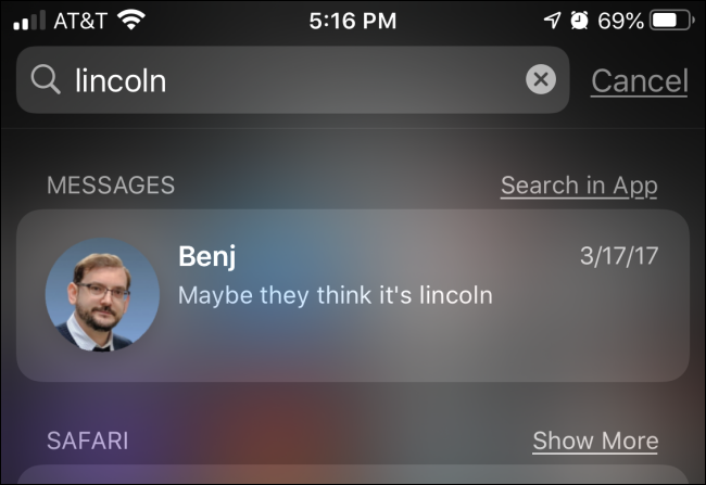 How to Search Within Text Messages on iPhone or iPad