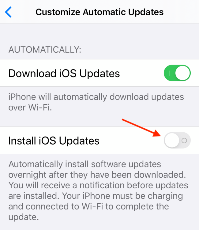 How to Customize Automatic Updates on iPhone and iPad