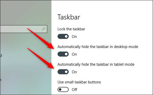 How to Hide the Taskbar on Windows 10