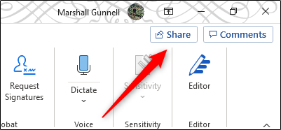 How to Share Your Microsoft Word Document Using OneDrive