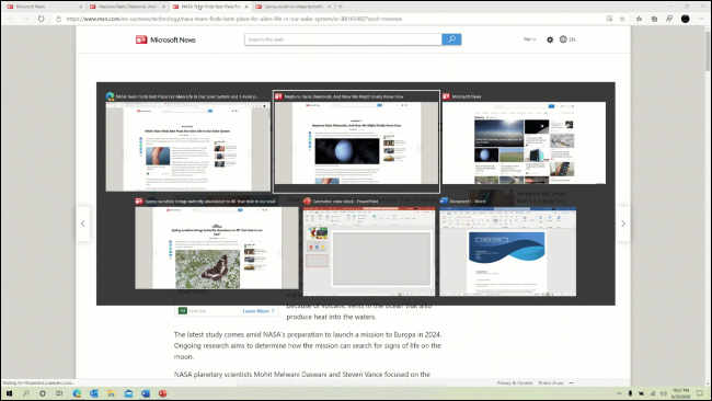 Windows 10 Will Soon Show Edge Browser Tabs in Alt+Tab
