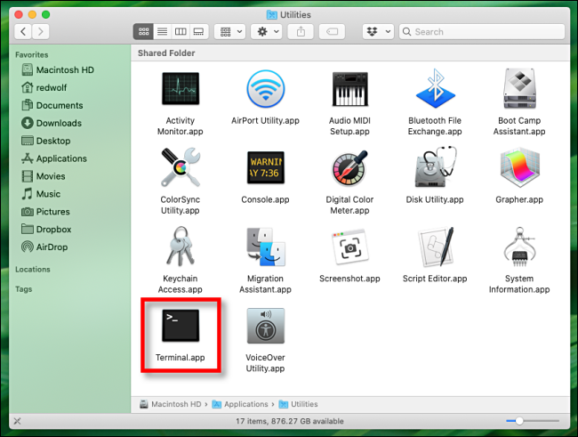 How to Open the Terminal on a Mac
