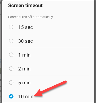 How to Stop Your Android Phone's Screen From Turning Off