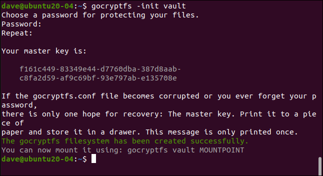 How to Encrypt Files with gocryptfs on Linux