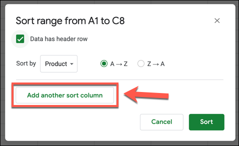 How to Sort by Multiple Columns in Google Sheets